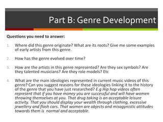 3. genre research and audience expectations | PPT