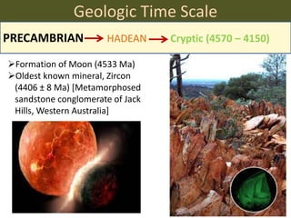 3 -geologic time scale | PPTX | Geography | Science