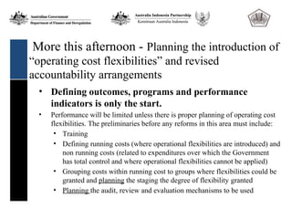 Getting started on the PBB reform agenda in Indonesia – a practical ...