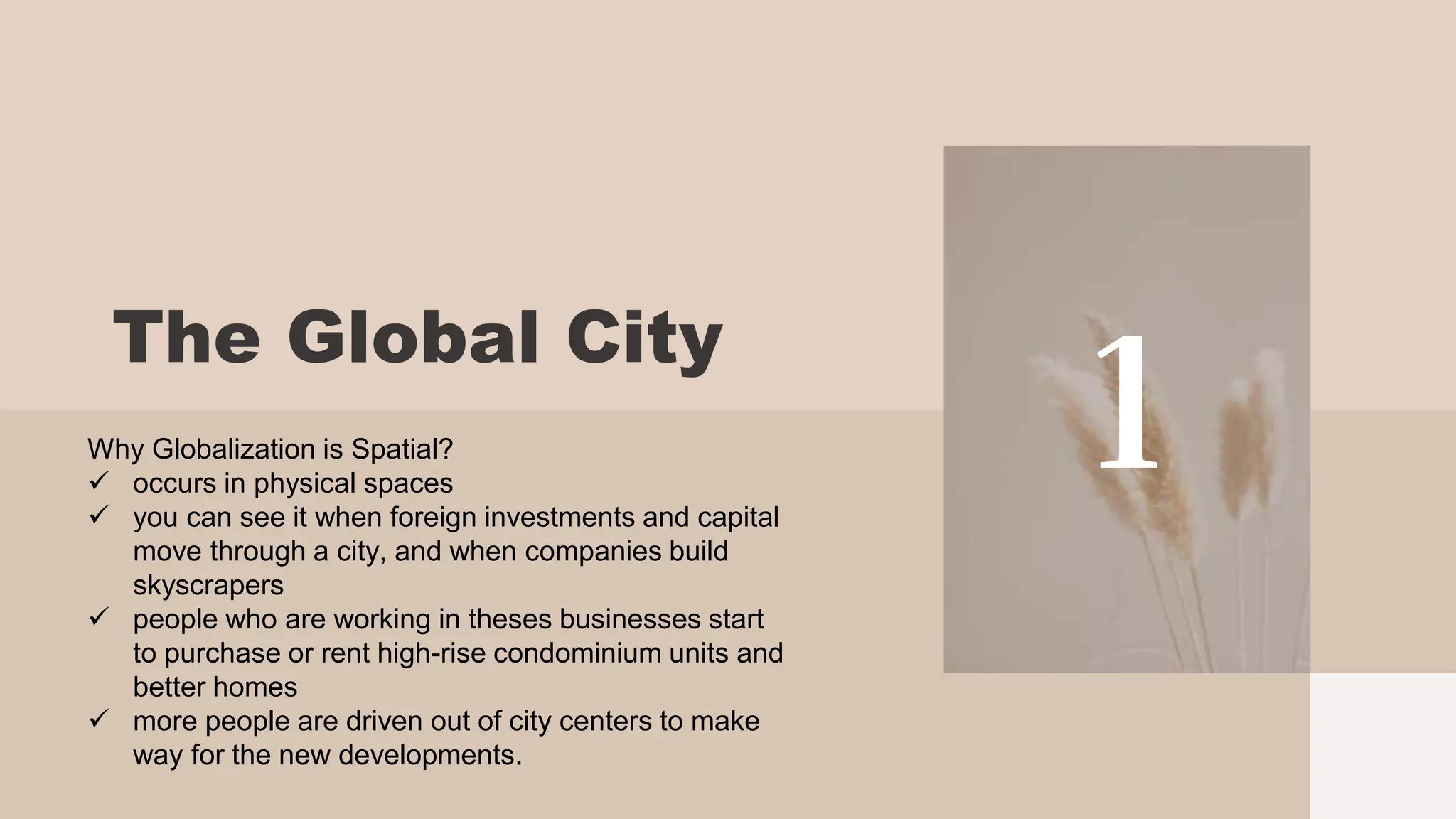 3-Global-City-and-Demography for contemporary world | PPTX