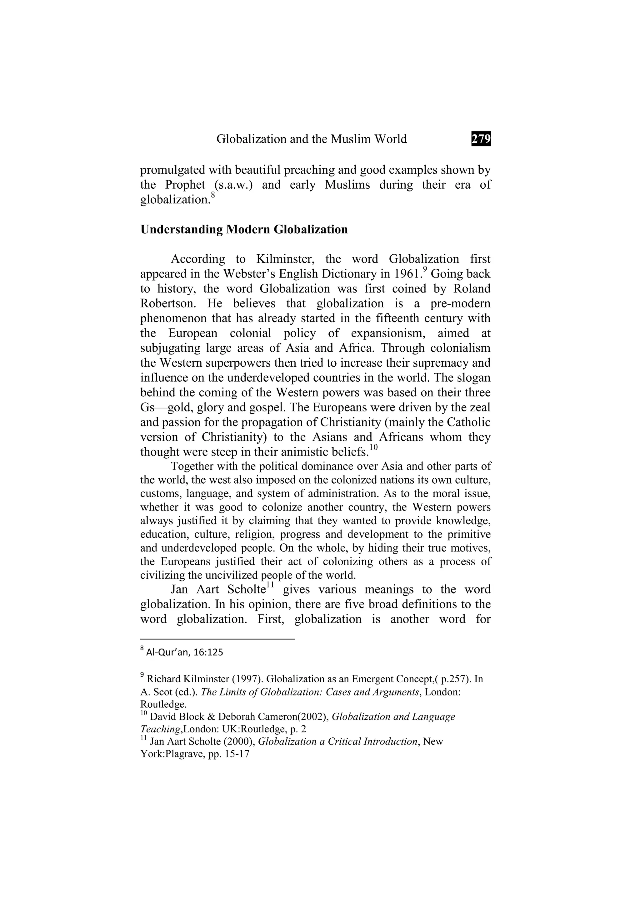 3 globalization and the muslim world(journal) | PDF