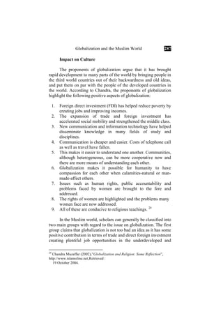 3 globalization and the muslim world(journal) | PDF