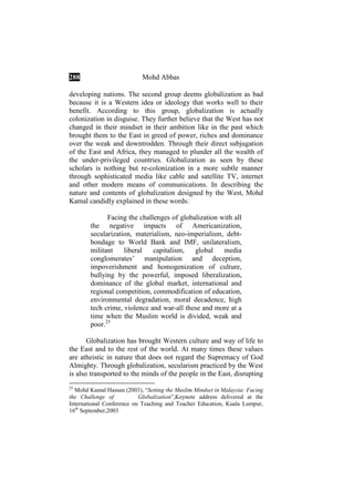 3 globalization and the muslim world(journal) | PDF