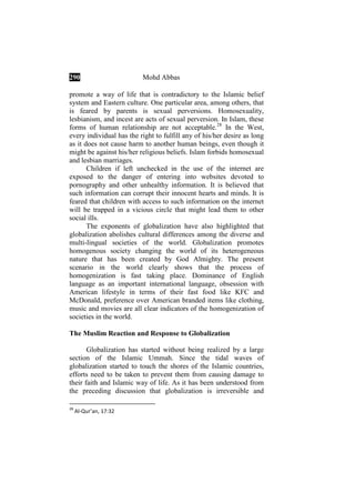 3 globalization and the muslim world(journal) | PDF