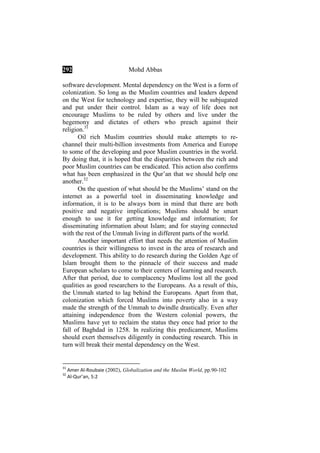 3 globalization and the muslim world(journal) | PDF