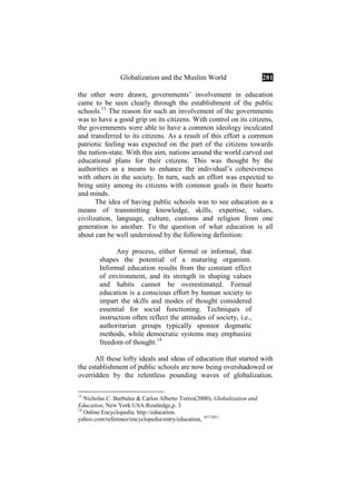 3 globalization and the muslim world(journal) | PDF