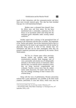 3 globalization and the muslim world(journal) | PDF