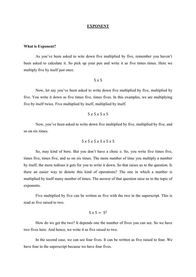 3 - Group 3 - Exponent Scripts | PDF