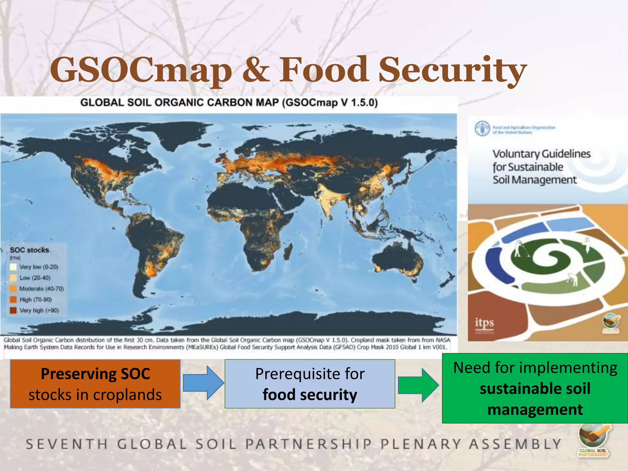 Global Soil Organic Carbon map (GSOCmap) | PPTX