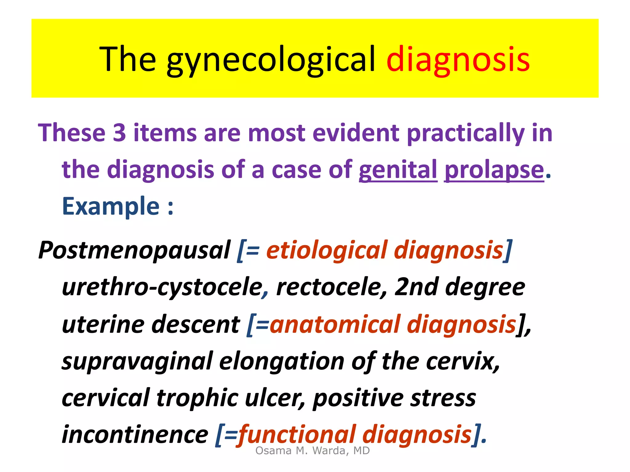 GYNECOLOGICAL CASE TAKING -1 | PDF