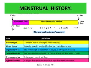 GYNECOLOGICAL CASE TAKING -1 | PDF