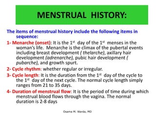 GYNECOLOGICAL CASE TAKING -1 | PDF