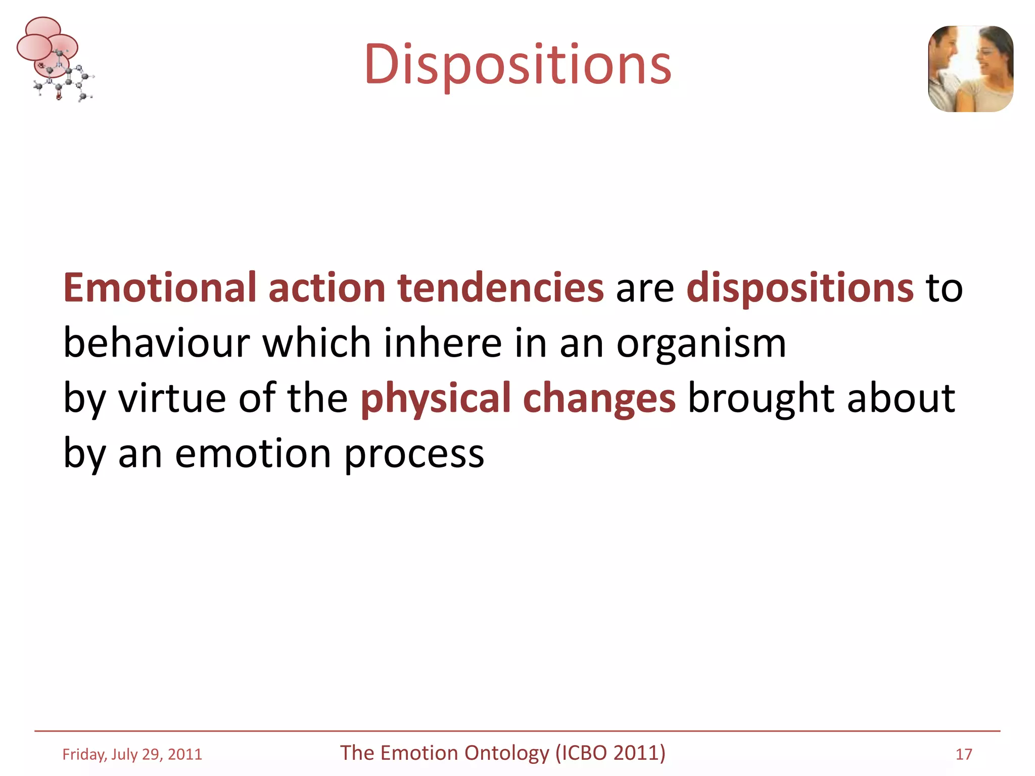 The emotion ontology: enabling interdisciplinary research in the ...