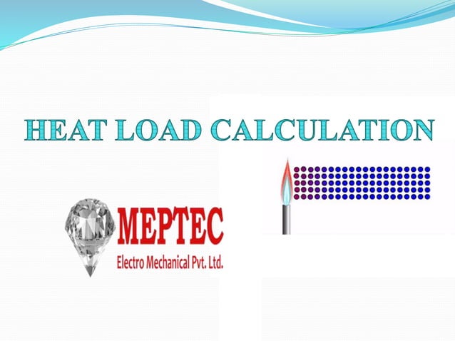 3 - HEAT LOAD CALCULATIONS FOR HVAC SYSTEM | PPTX | Indoor ...