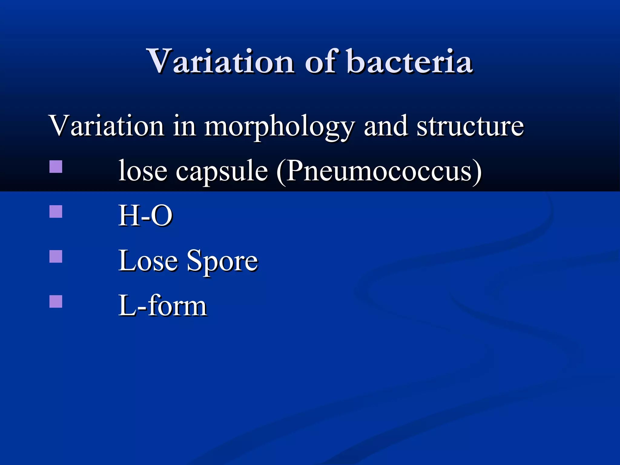 3 heredity and variation of bacteria | PPT