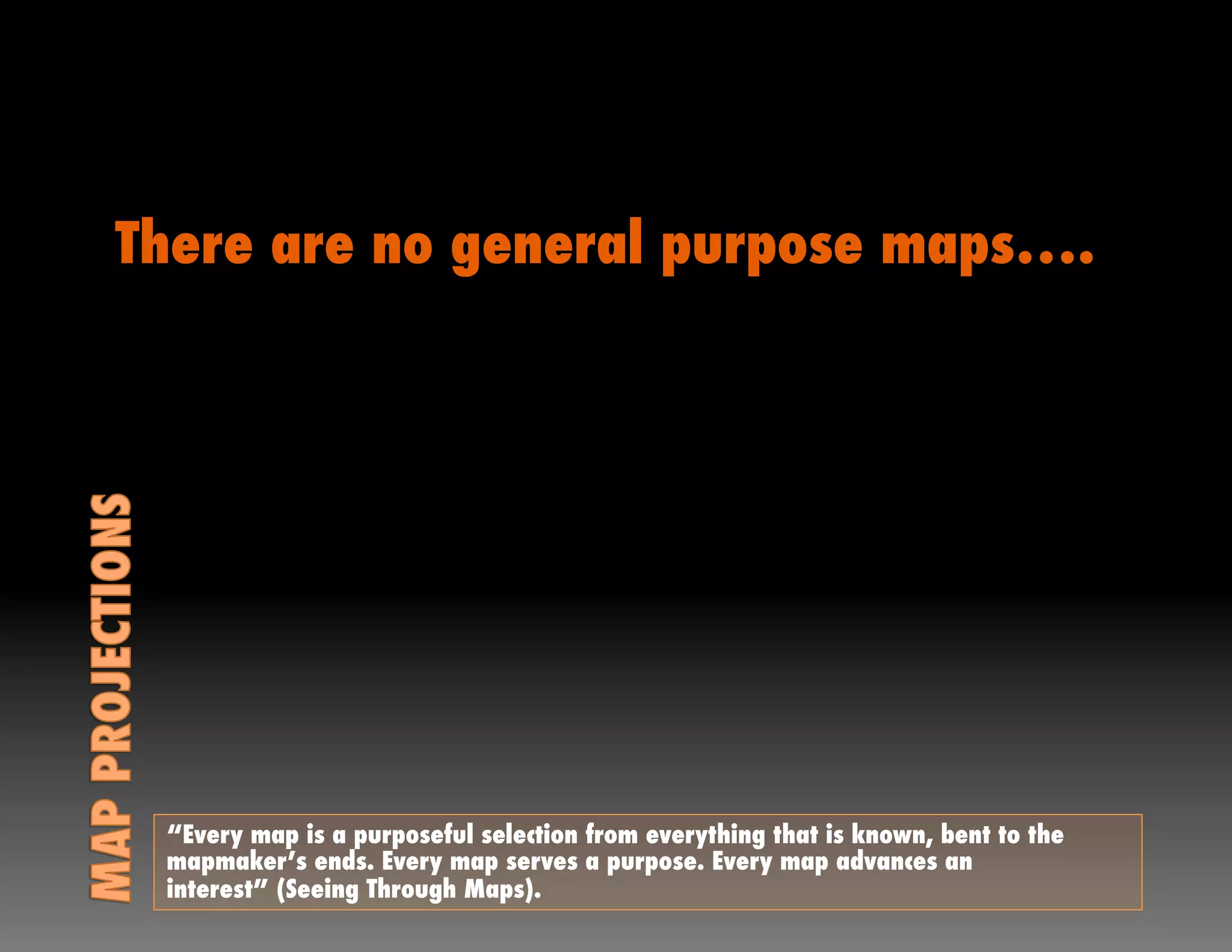 Hillary Vance - Maps & Projections | PPT