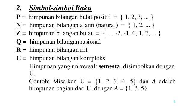 himpunan dalam matematika