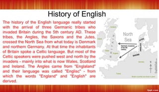 Historical developments of English | PPT