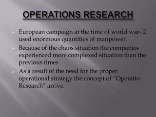 3...history of operation management | PPTX