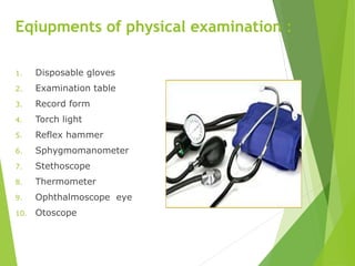 3 history taking & physical examination | PPT