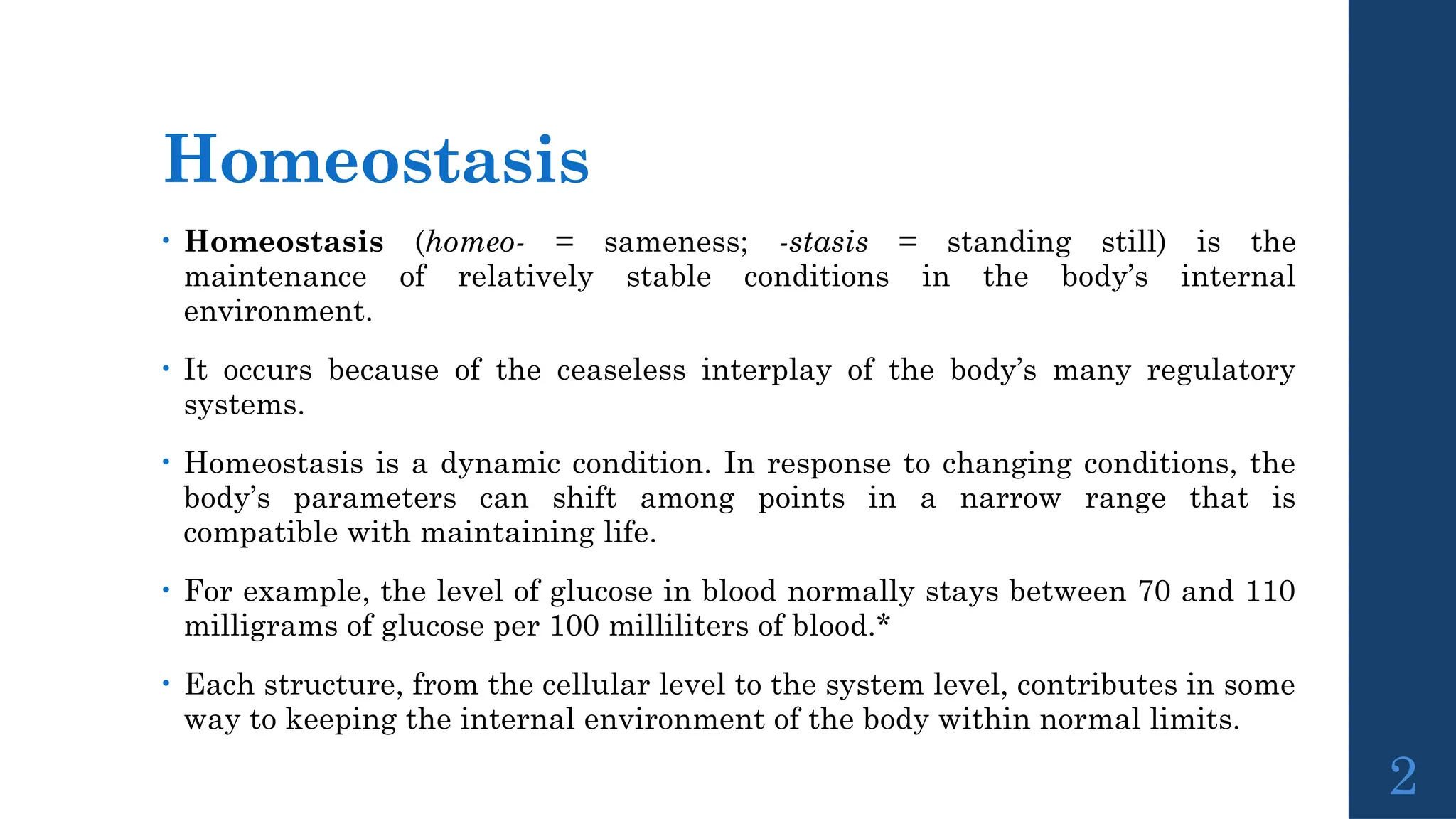 an introdcution to Homeostasis and general concepts | PPTX