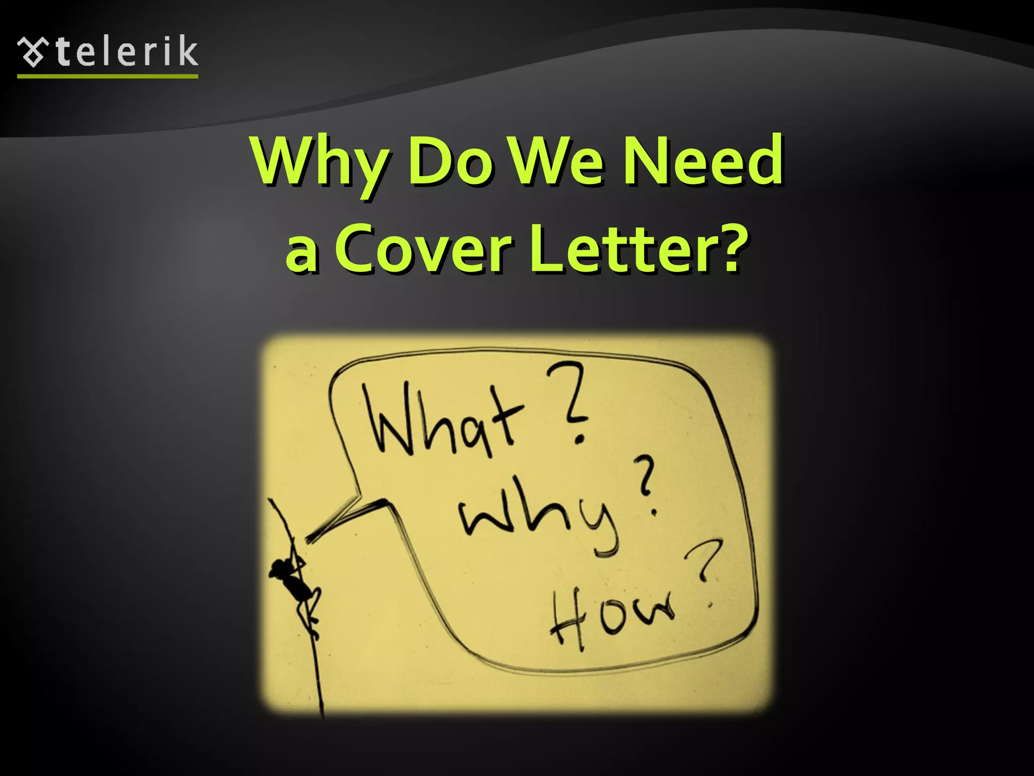 How to Write a Cover Letter? | PPT