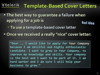 How to Write a Cover Letter? | PPT