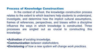 3 how knowledge is constructed | PPTX
