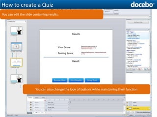 3 - How to use Storyline with Docebo: create a Quiz | PPTX