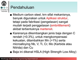 High Sterngth Low Aloy and Low Alloy C Steel.pptx
