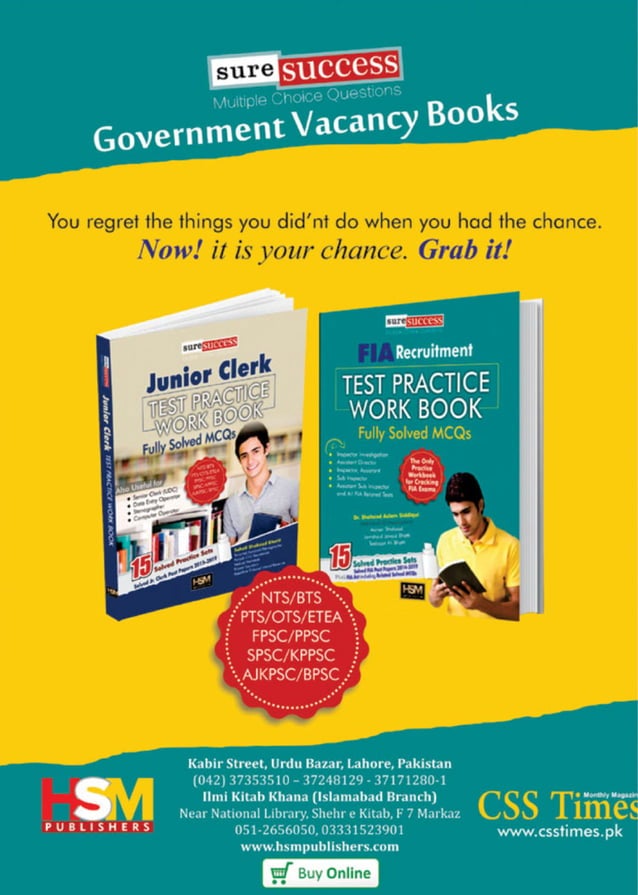 3 hsm css times march 2020 downlaod | PDF