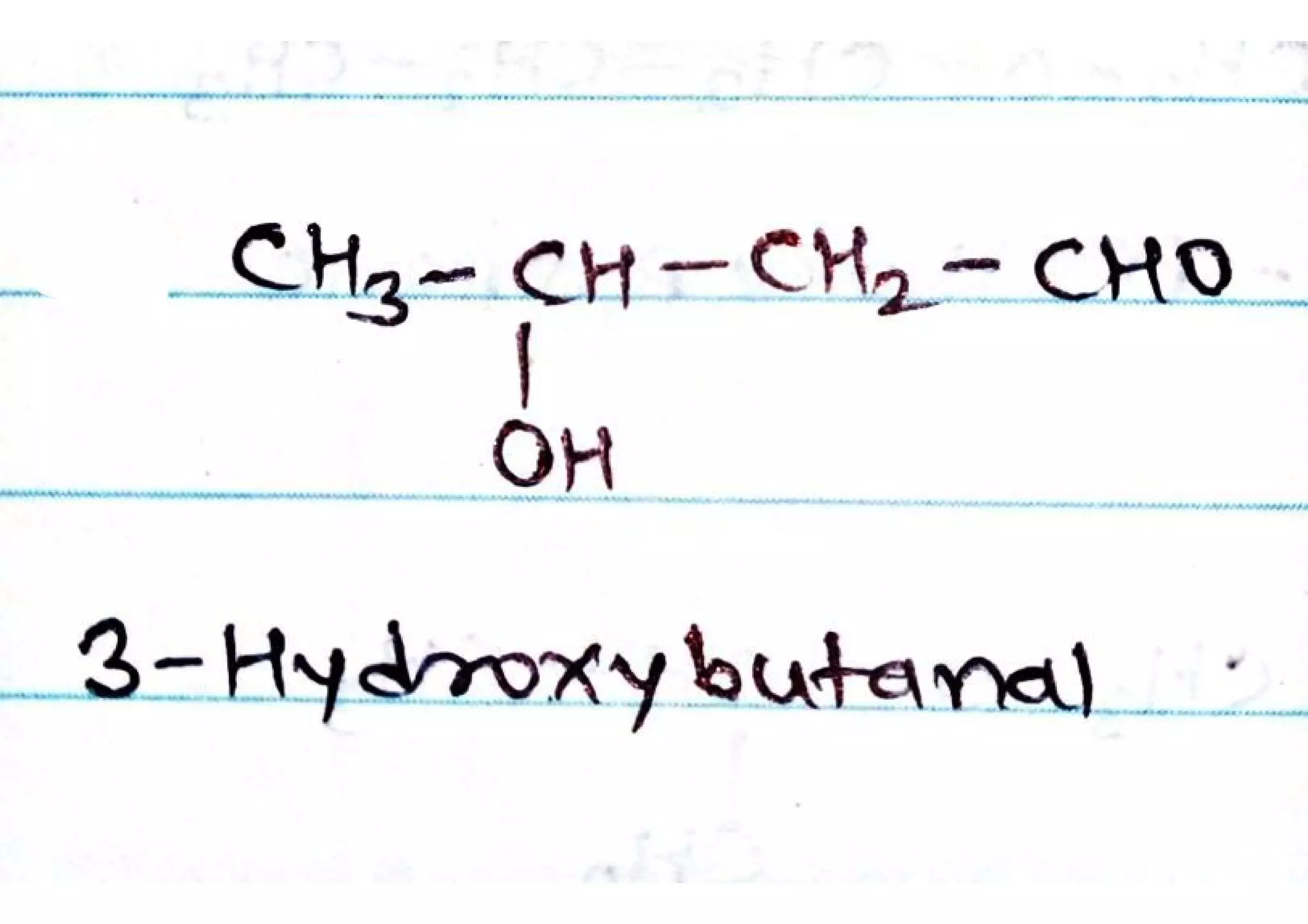 3-Hydroxy butanal | PDF