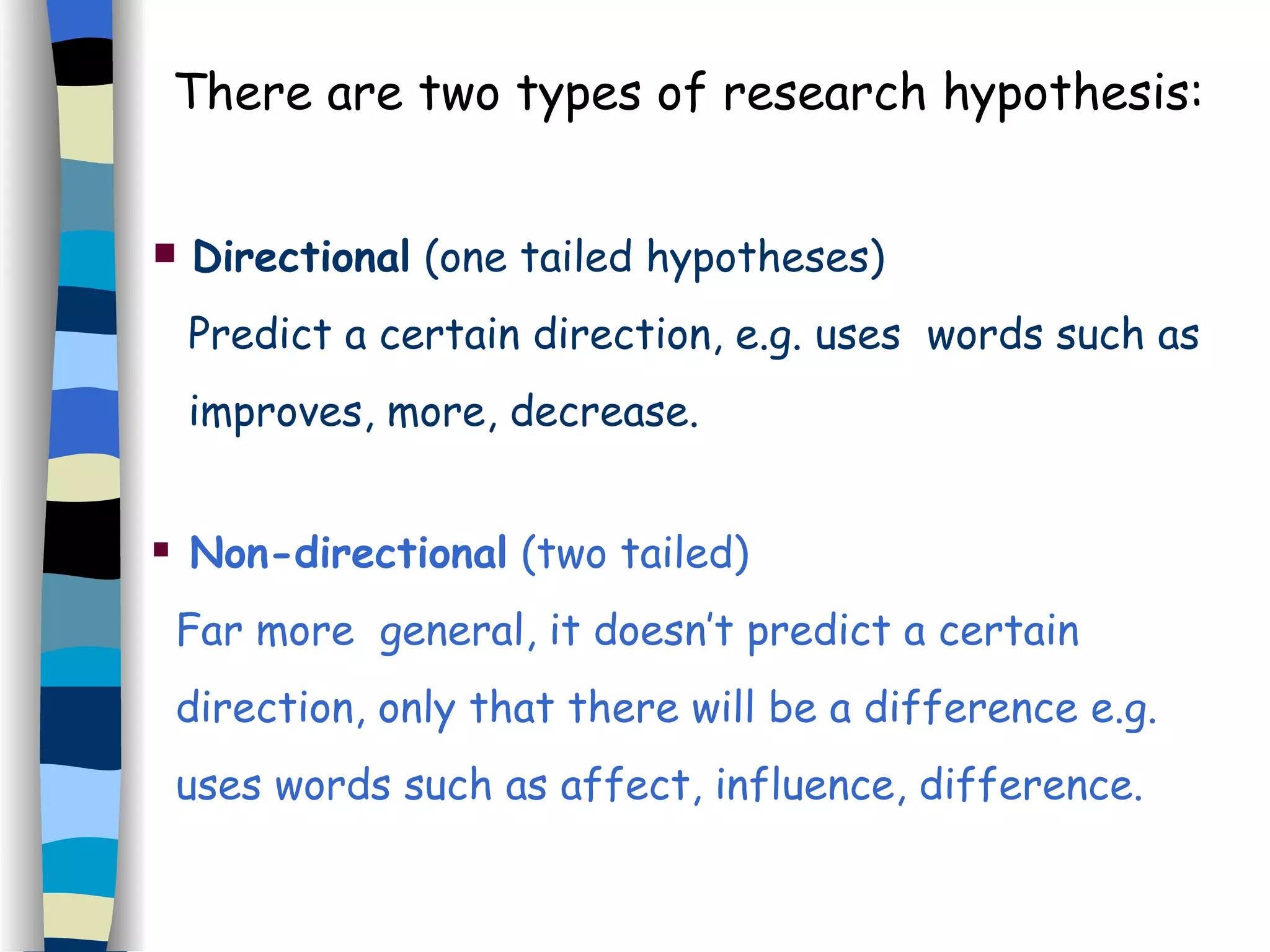 3. Hypotheses | PPT