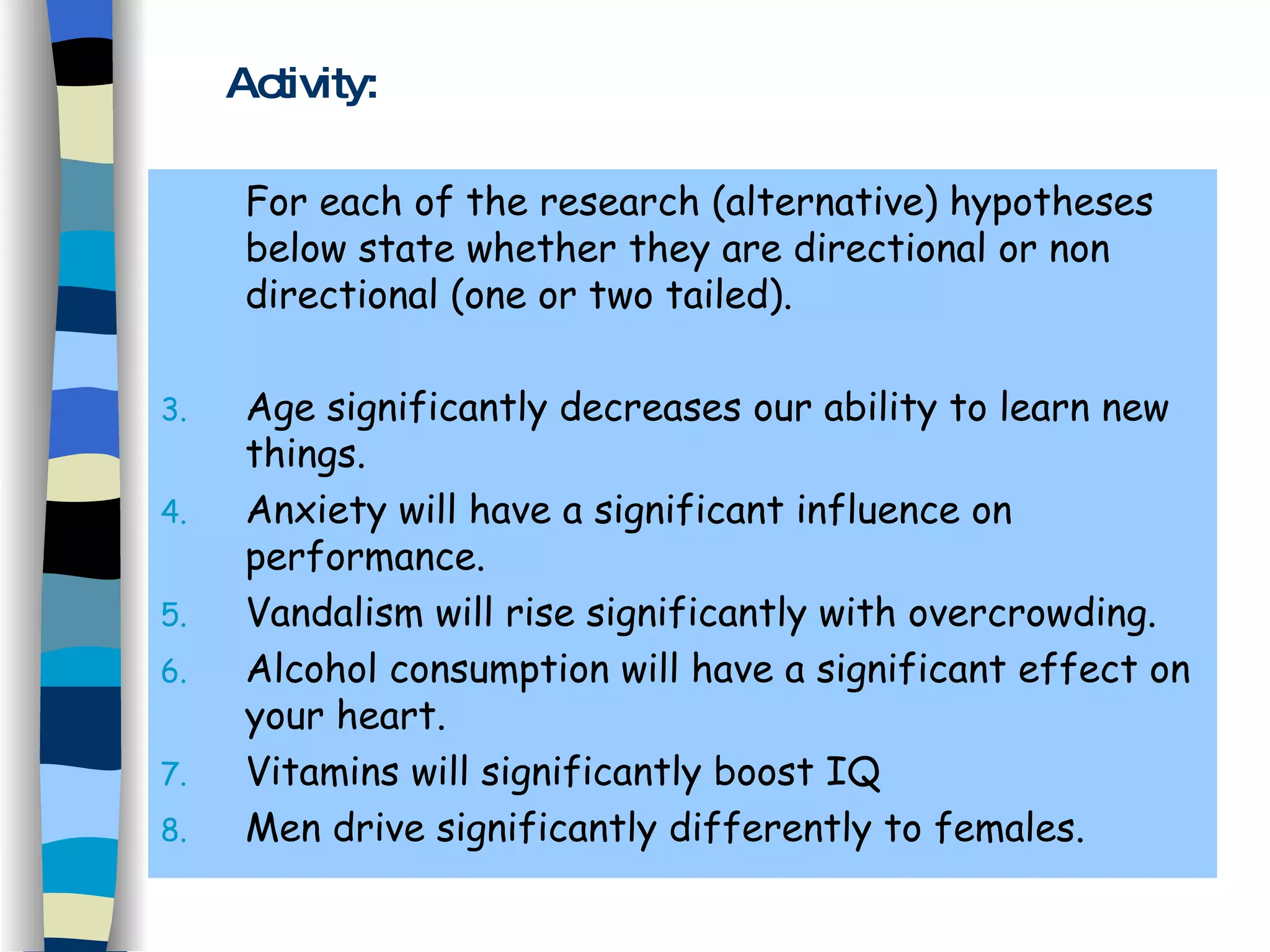 3. Hypotheses | PPT