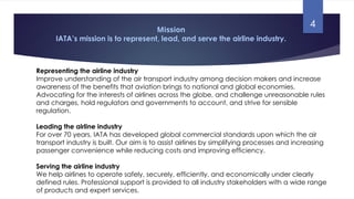 Presentation on International Air Transportation Associations | PPT