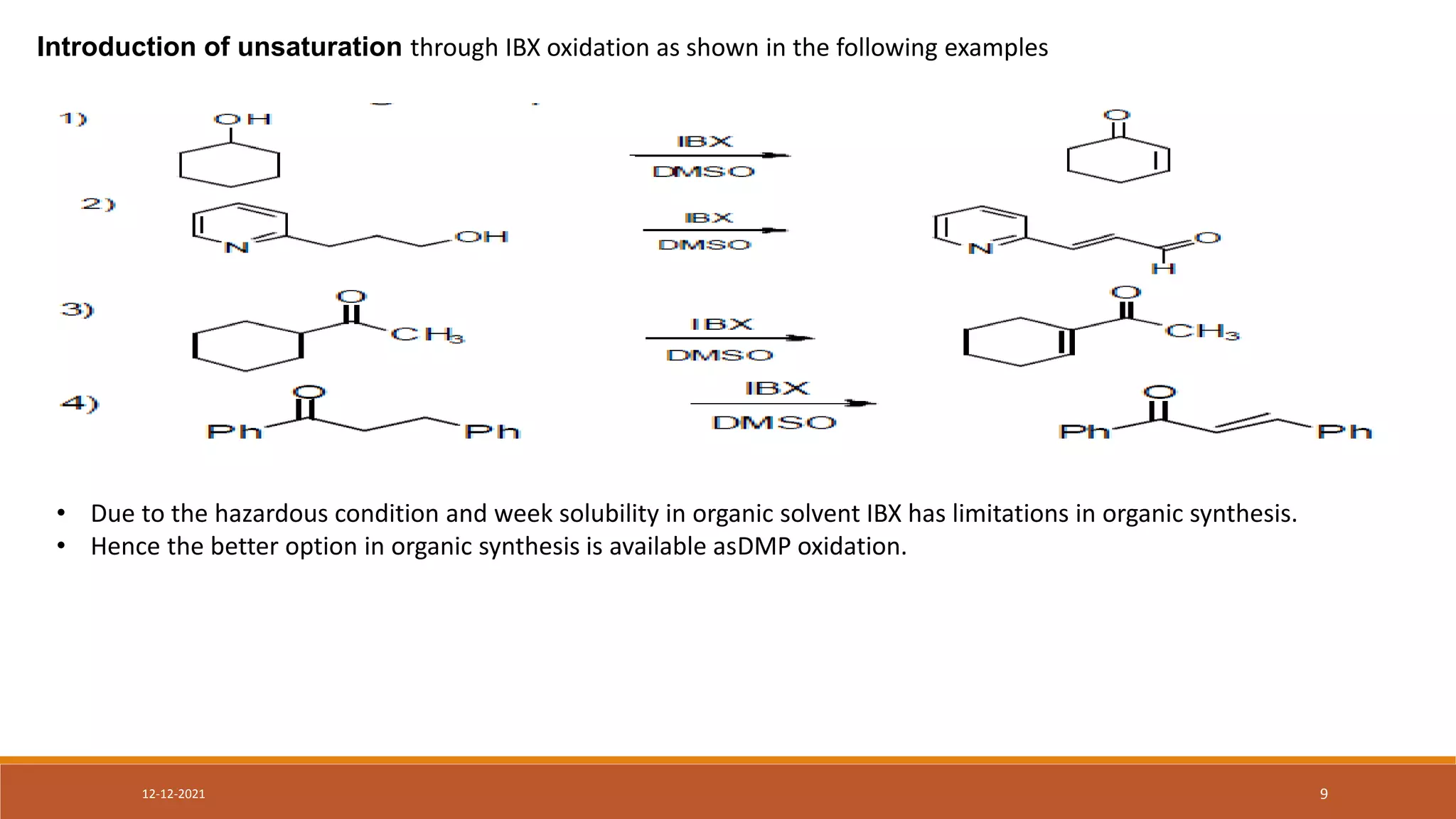 IBX,Swern and Corey Kim Reagent with Mechanisms | PPTX