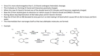 IBX,Swern and Corey Kim Reagent with Mechanisms | PPTX