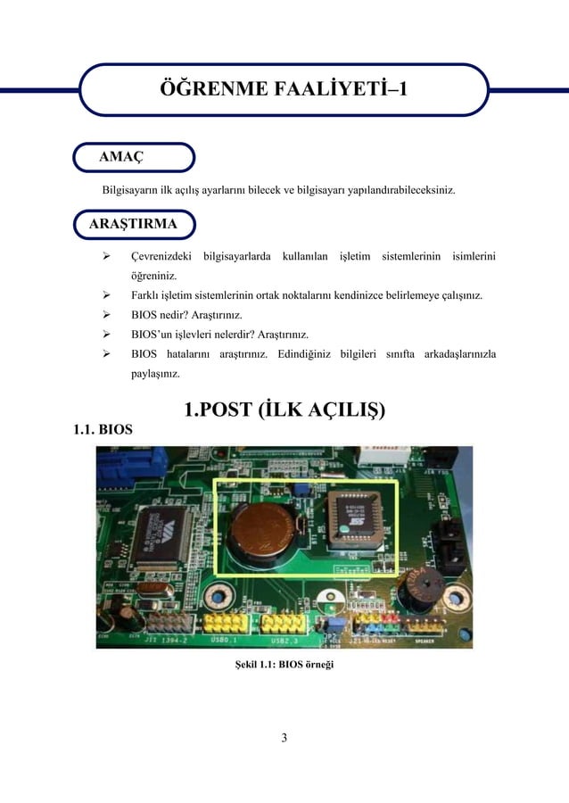İşletim Sistemi Kurulum | PDF