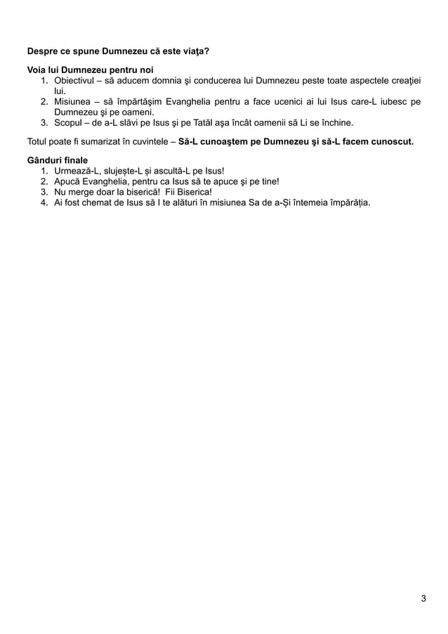 3. Imaginea de ansamblu - Misiunea notite | PDF