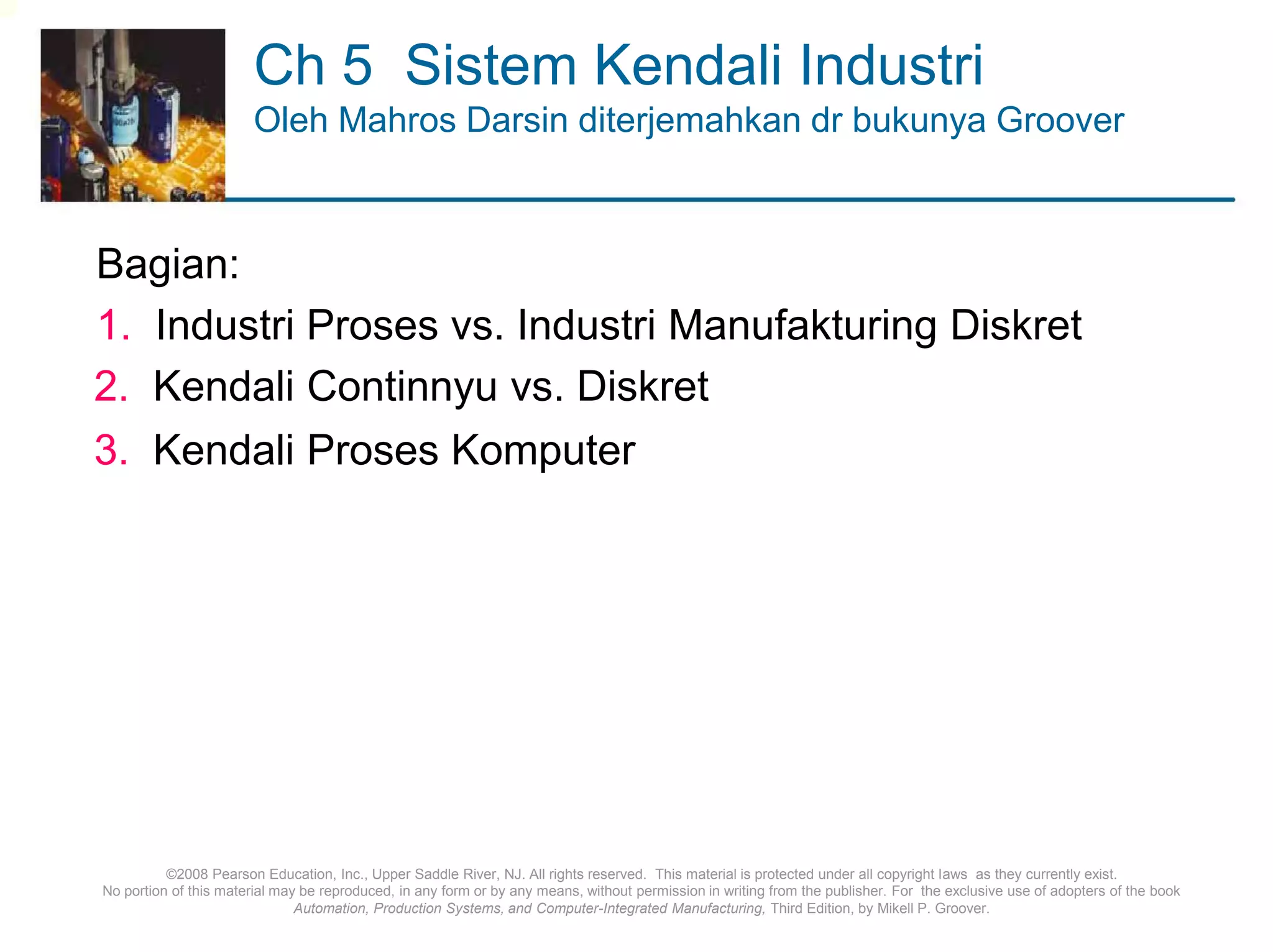 3. industrial control system | PPTX