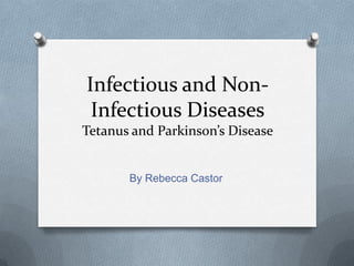 3 infectious and non-infectious disease rebecca | PPTX