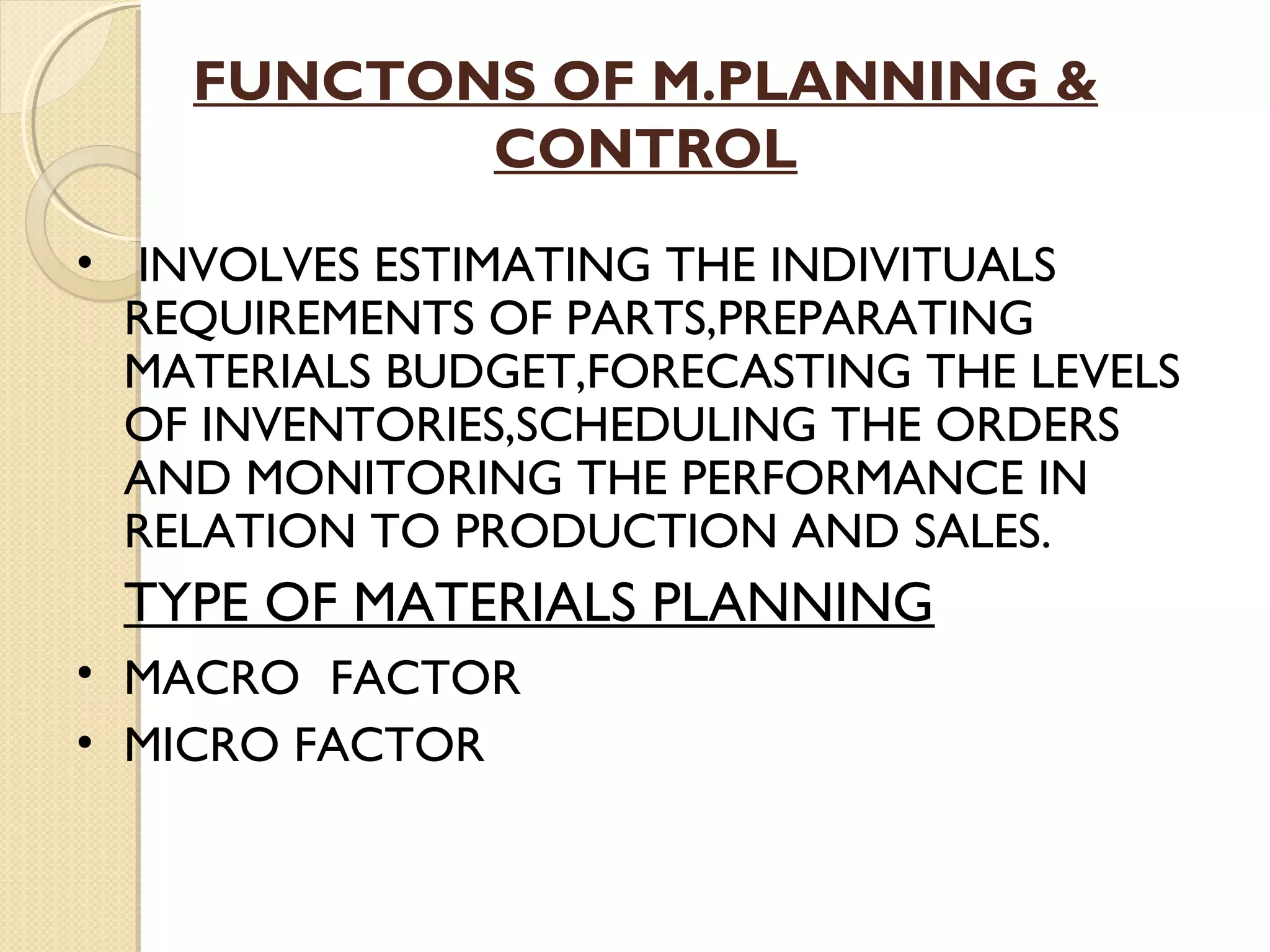 3...integrated approach to_material_management | PPT