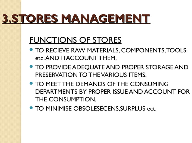 3...integrated approach to_material_management | PPT | Logistics | Business