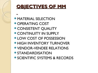 3...integrated approach to_material_management | PPT