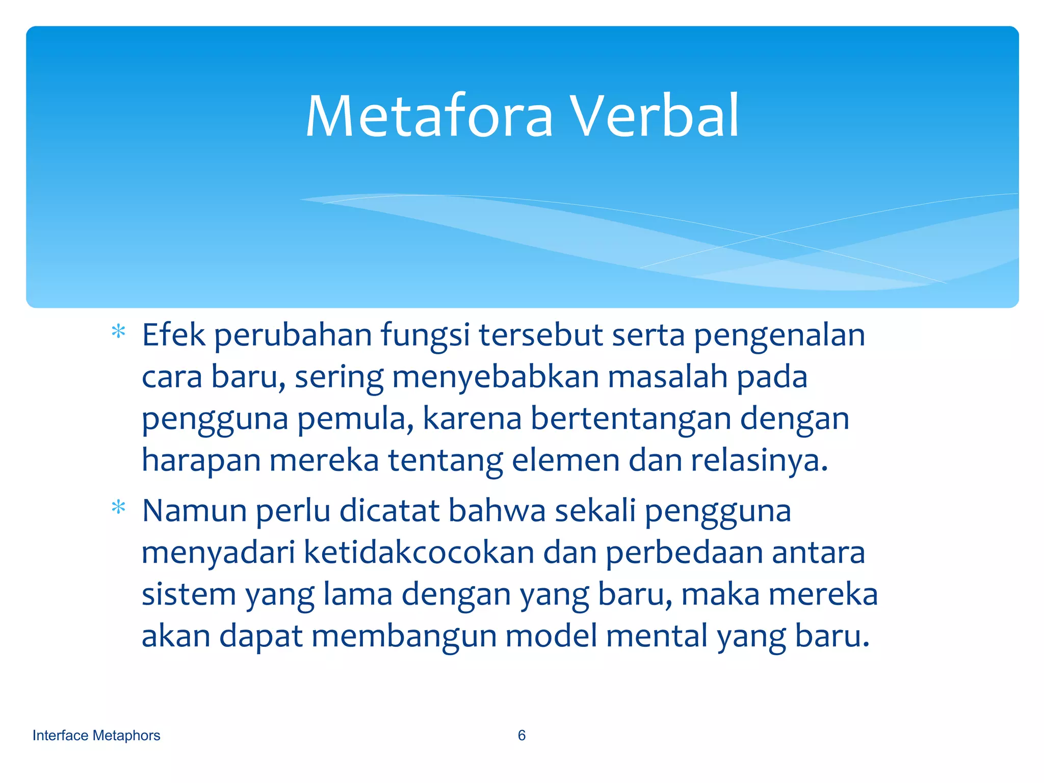 3 interface metaphors dan model konseptual-donz | PPT