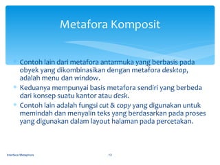 3 interface metaphors dan model konseptual-donz | PPT