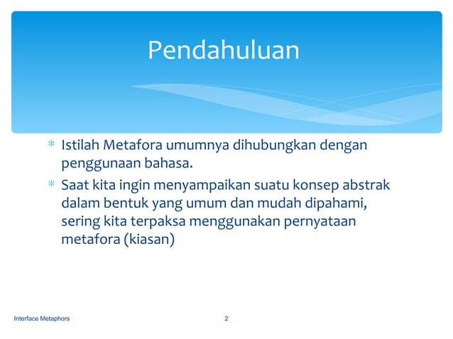 3 interface metaphors dan model konseptual-donz | PPT