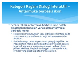 3 interface metaphors dan model konseptual-donz | PPT