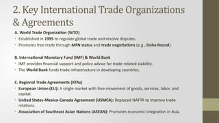 international trade policies. 3- international political economy | PPTX