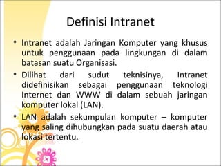 3. internet-intranet-ekstranet | PPT